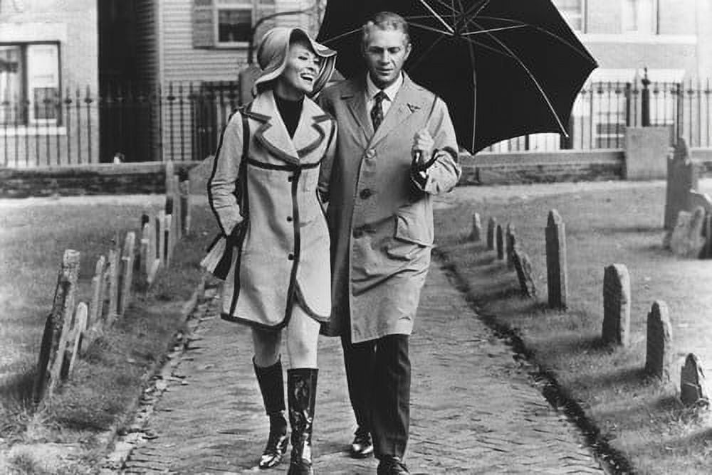 Steve McQueen and Faye Dunaway in The Thomas Crown Affair 24x36 Poster ...