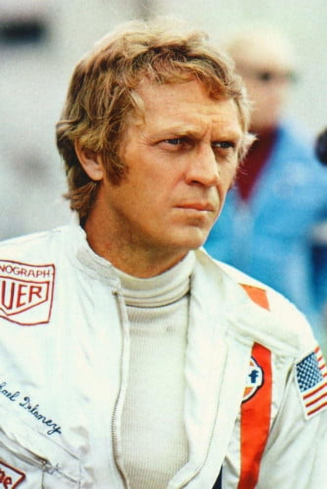 Steve Mcqueen Le Mans Color 24X36 Poster - Walmart.com