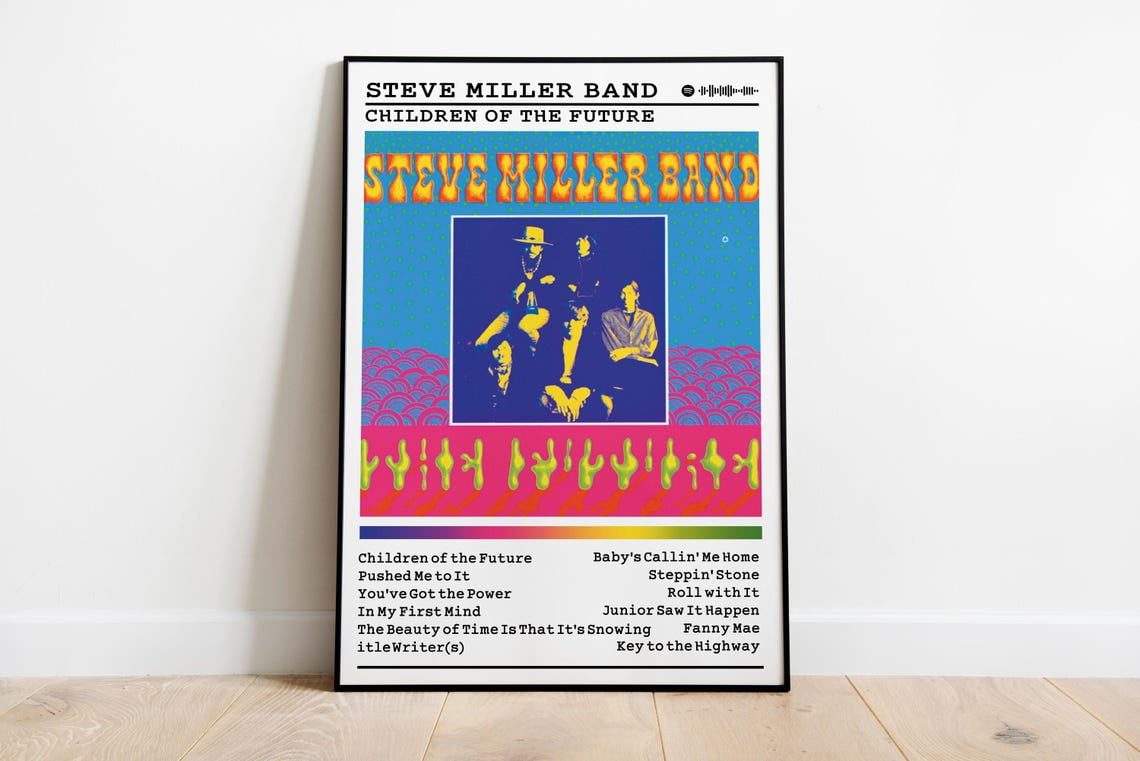 Steve Miller Band - Children Of The Future Album : Rock Music Wall Art ...