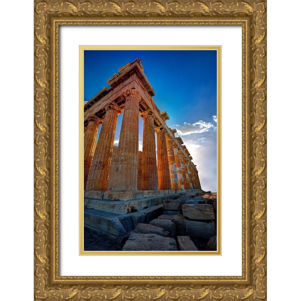 Steve Mohlenkamp 11x14 Gold Ornate Wood Framed with Double Matting ...