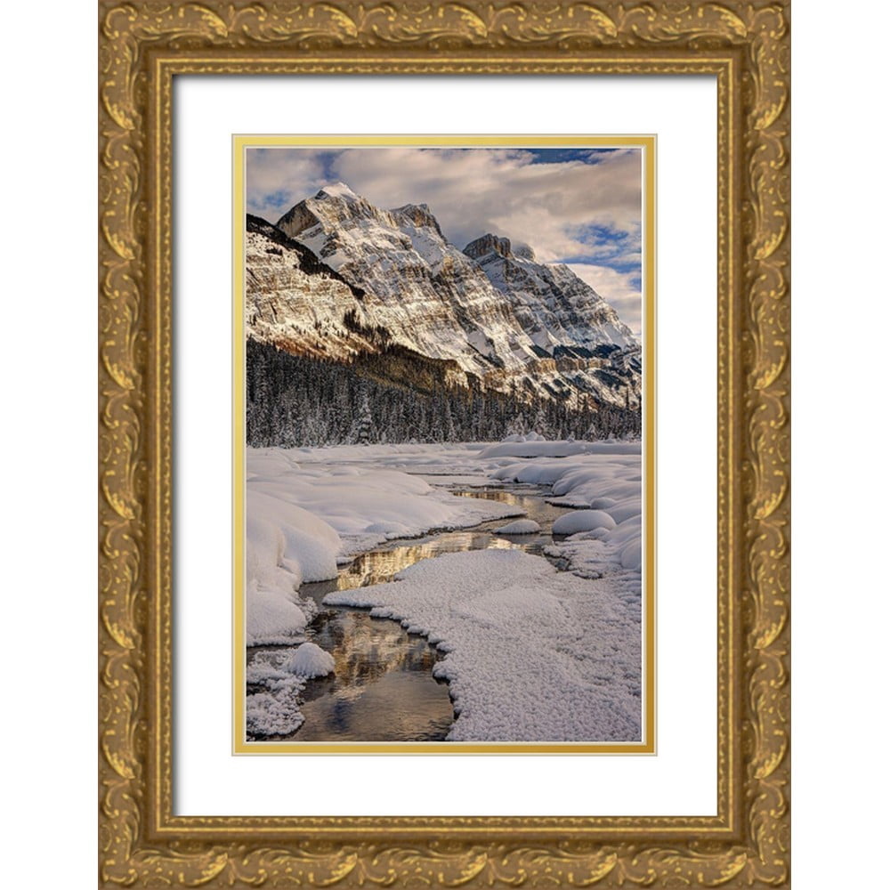Steve Mohlenkamp 11x14 Gold Ornate Wood Framed with Double Matting ...