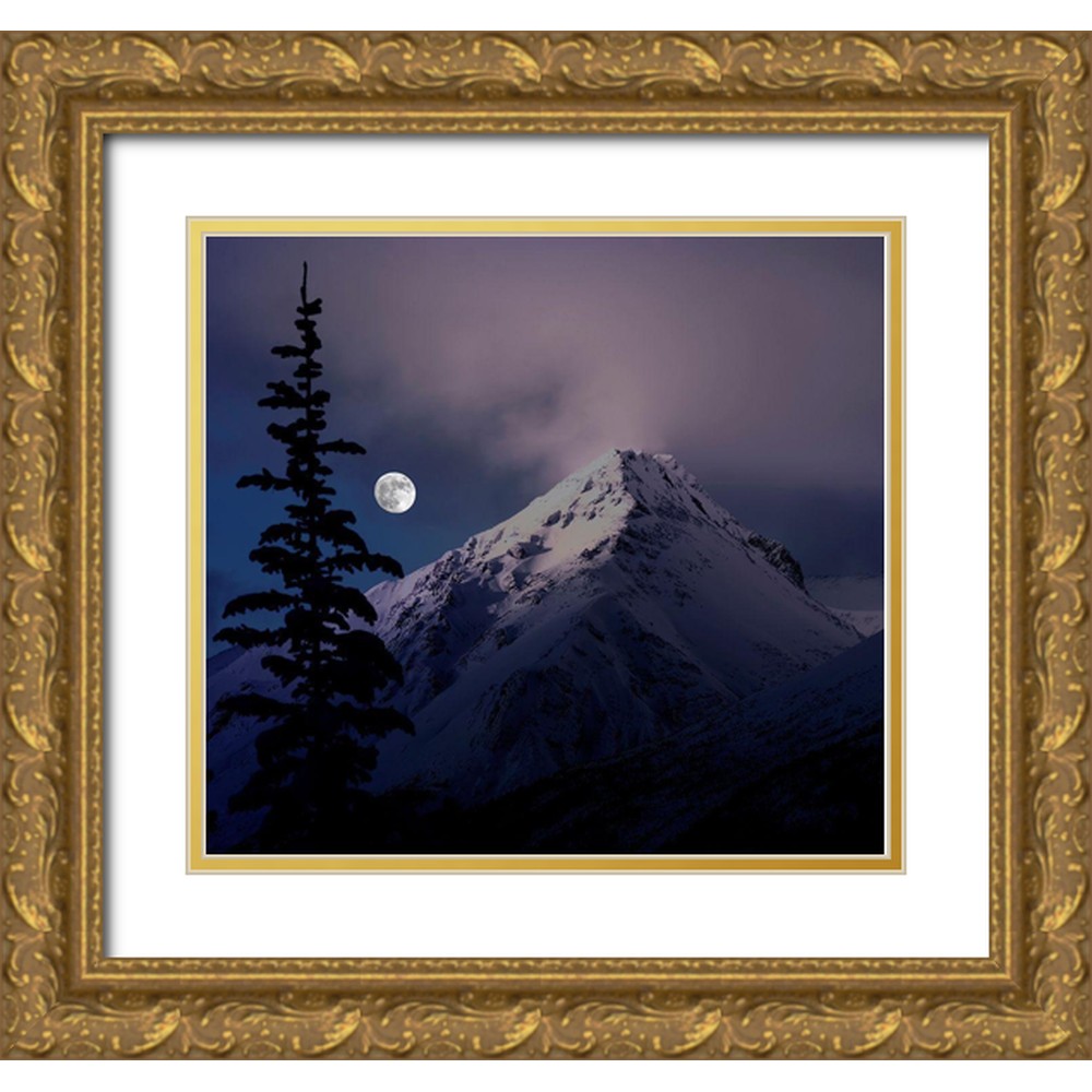 Steve Mohlenkamp 13x12 Gold Ornate Wood Framed with Double Matting ...