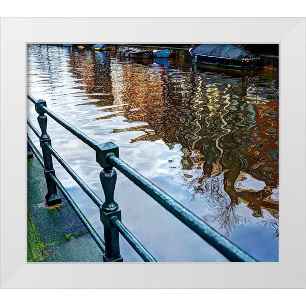 Steve Mohlenkamp 13x12 White Modern Wood Framed Museum Art Print Titled ...