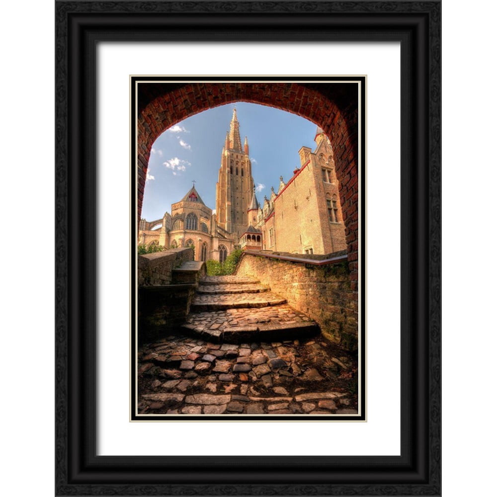 Steve Mohlenkamp 13x18 Black Ornate Wood Framed with Double Matting ...