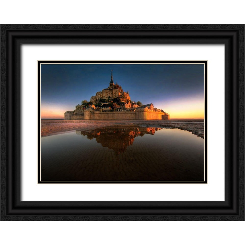 Steve Mohlenkamp 14x11 Black Ornate Wood Framed with Double Matting ...