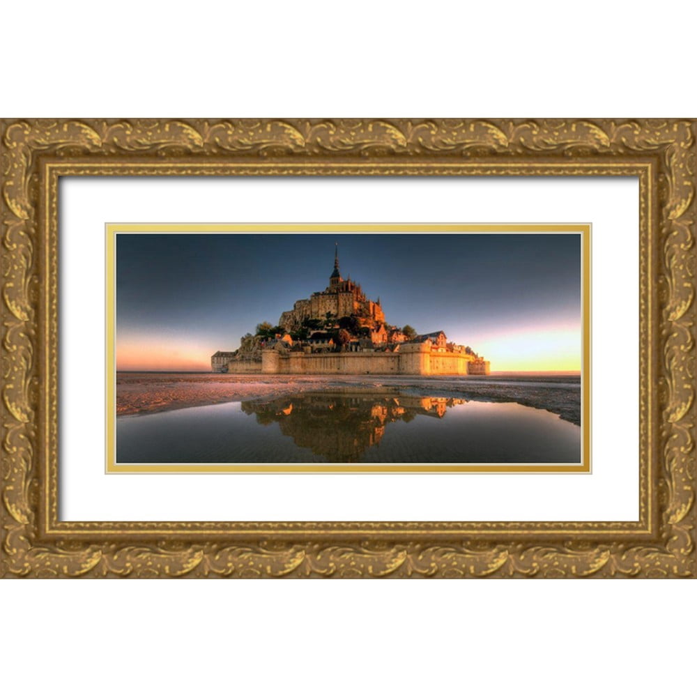 Steve Mohlenkamp 14x9 Gold Ornate Wood Framed with Double Matting ...