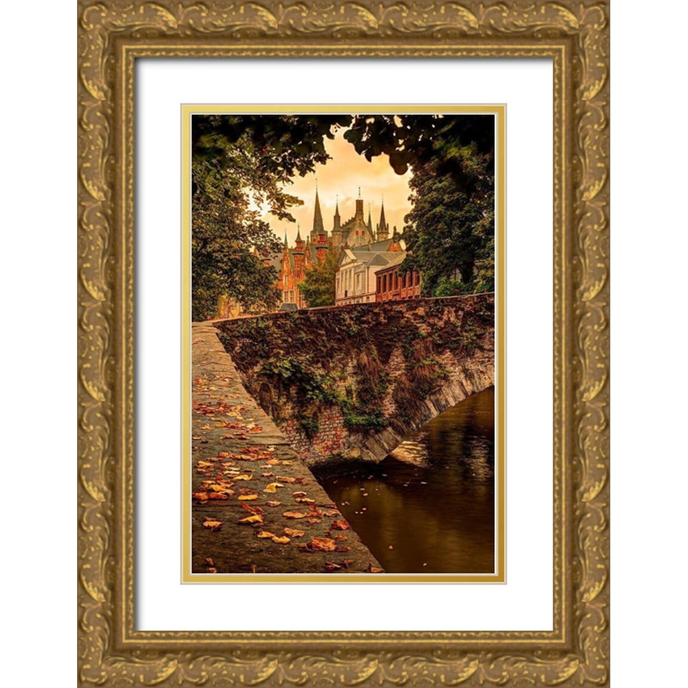 Steve Mohlenkamp 17x24 Gold Ornate Wood Framed with Double Matting ...