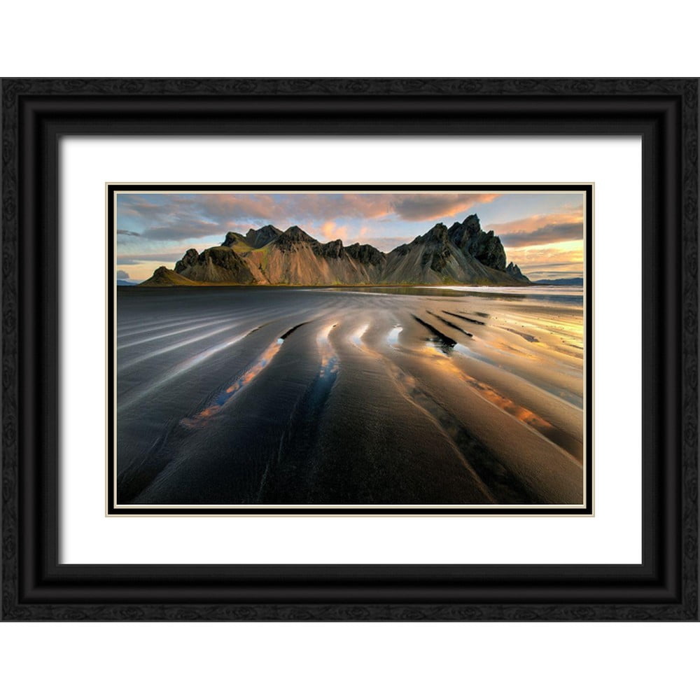 Steve Mohlenkamp 18x13 Black Ornate Wood Framed with Double Matting ...
