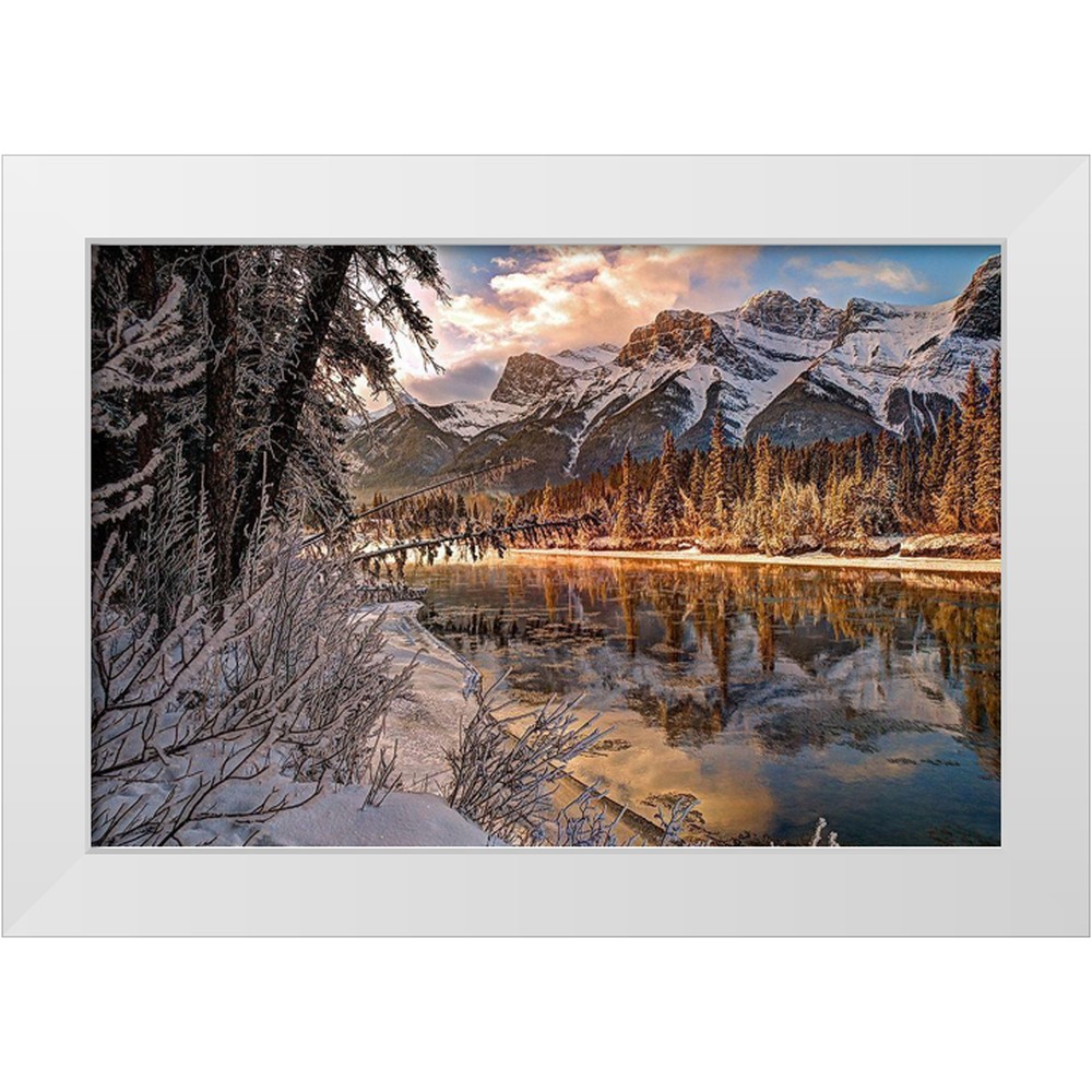 Steve Mohlenkamp 18x13 White Modern Wood Framed Museum Art Print Titled ...