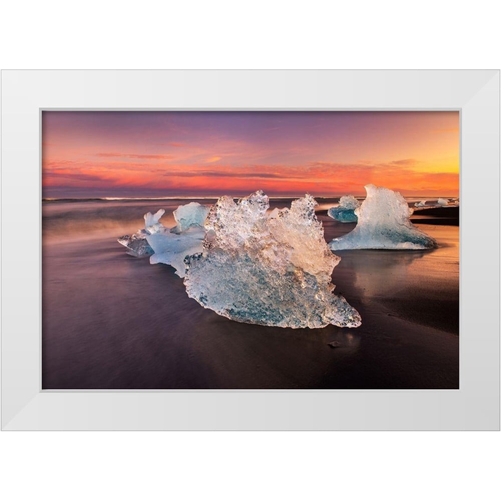 Steve Mohlenkamp 18x13 White Modern Wood Framed Museum Art Print Titled ...
