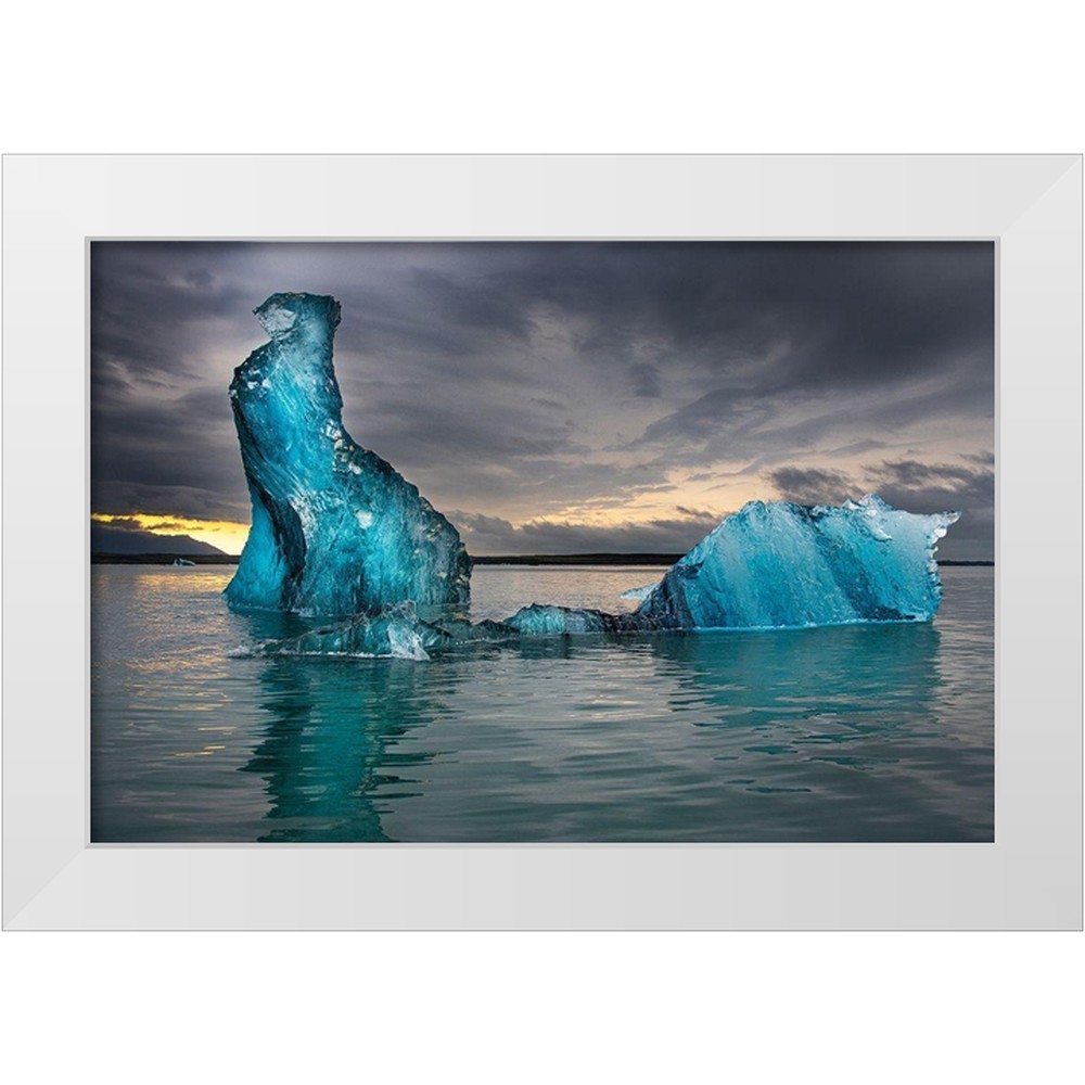 Steve Mohlenkamp 18x13 White Modern Wood Framed Museum Art Print Titled ...