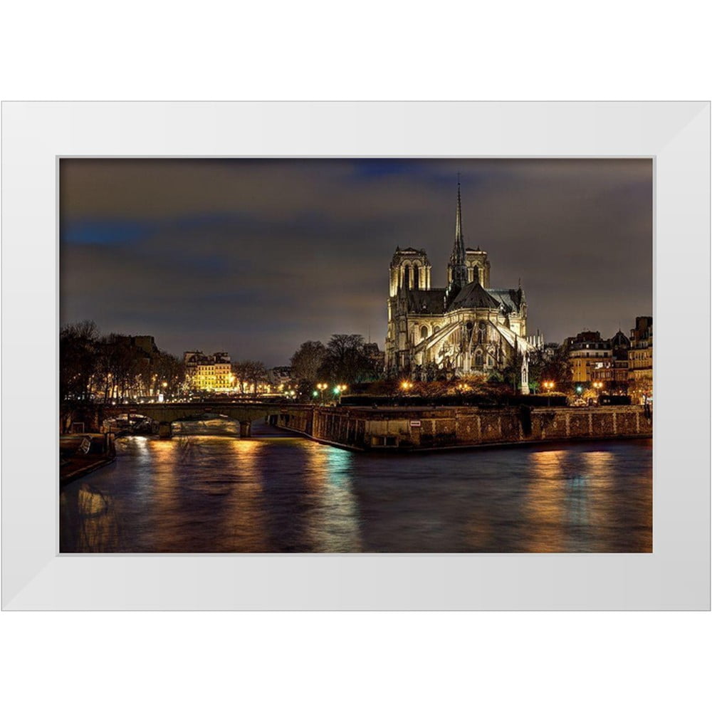 Steve Mohlenkamp 18x13 White Modern Wood Framed Museum Art Print Titled ...