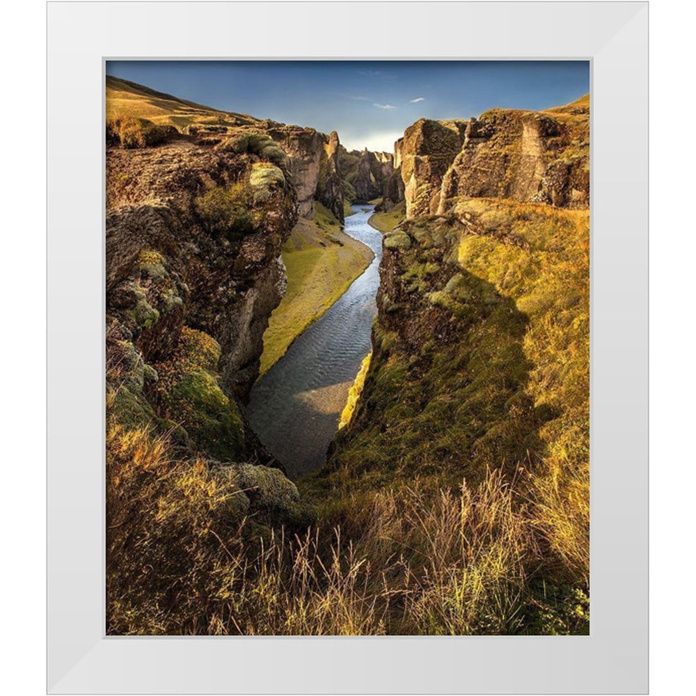 Steve Mohlenkamp 20x23 White Modern Wood Framed Museum Art Print Titled ...