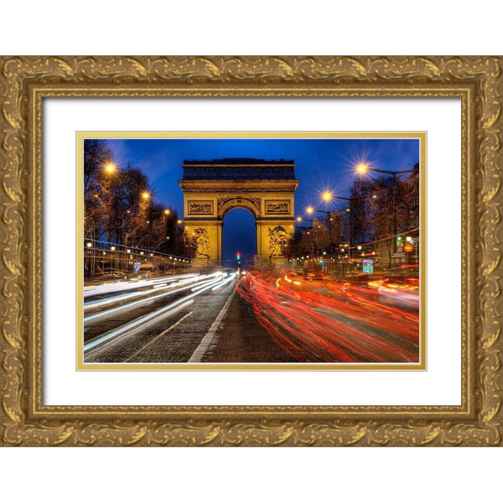 Steve Mohlenkamp 24x17 Gold Ornate Wood Framed with Double Matting ...