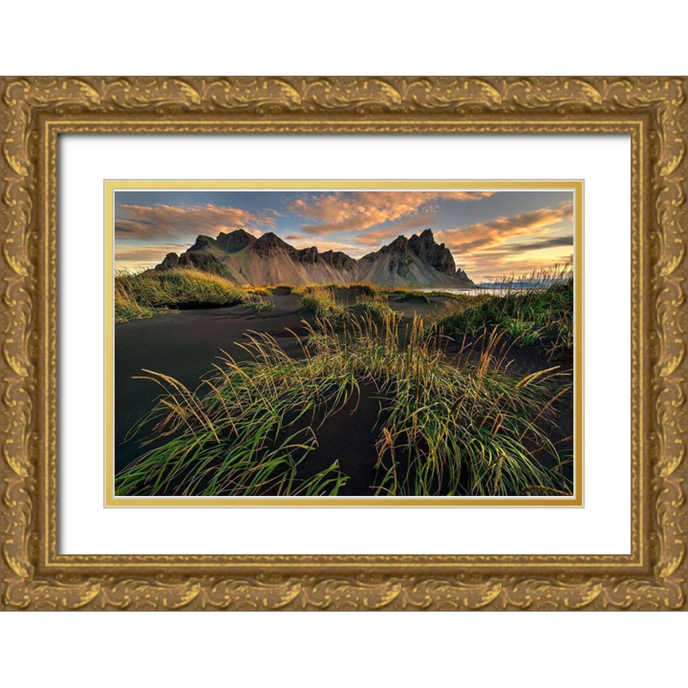 Steve Mohlenkamp 24x17 Gold Ornate Wood Framed with Double Matting ...
