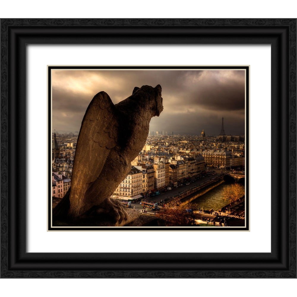 Steve Mohlenkamp 24x20 Black Ornate Wood Framed with Double Matting ...