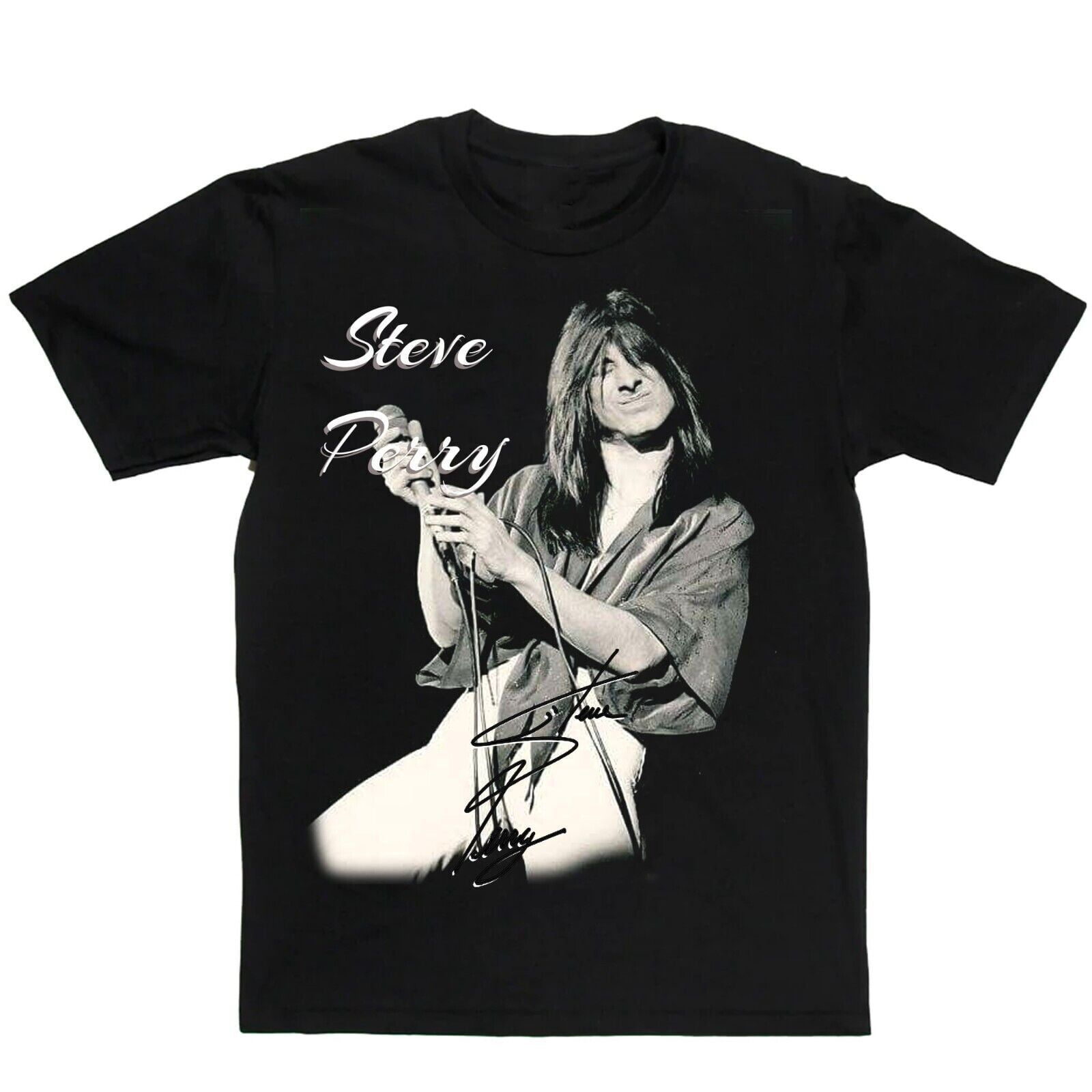 Steve Perry Tee Shirt Black Collection Singer Men size S-345XL ...