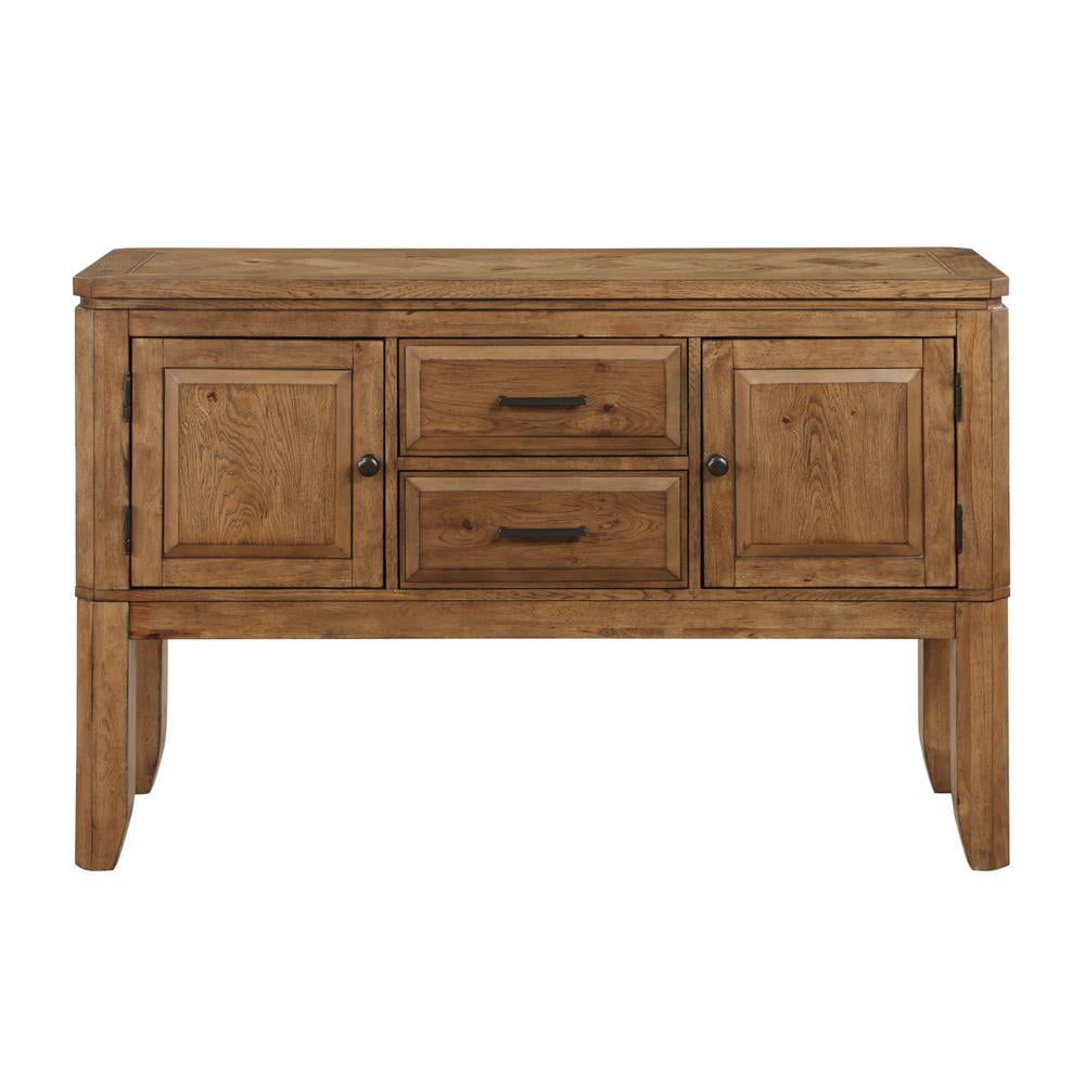 Steve Silver Ally Engineered Wood Buffet/Server in Brown - Walmart.com