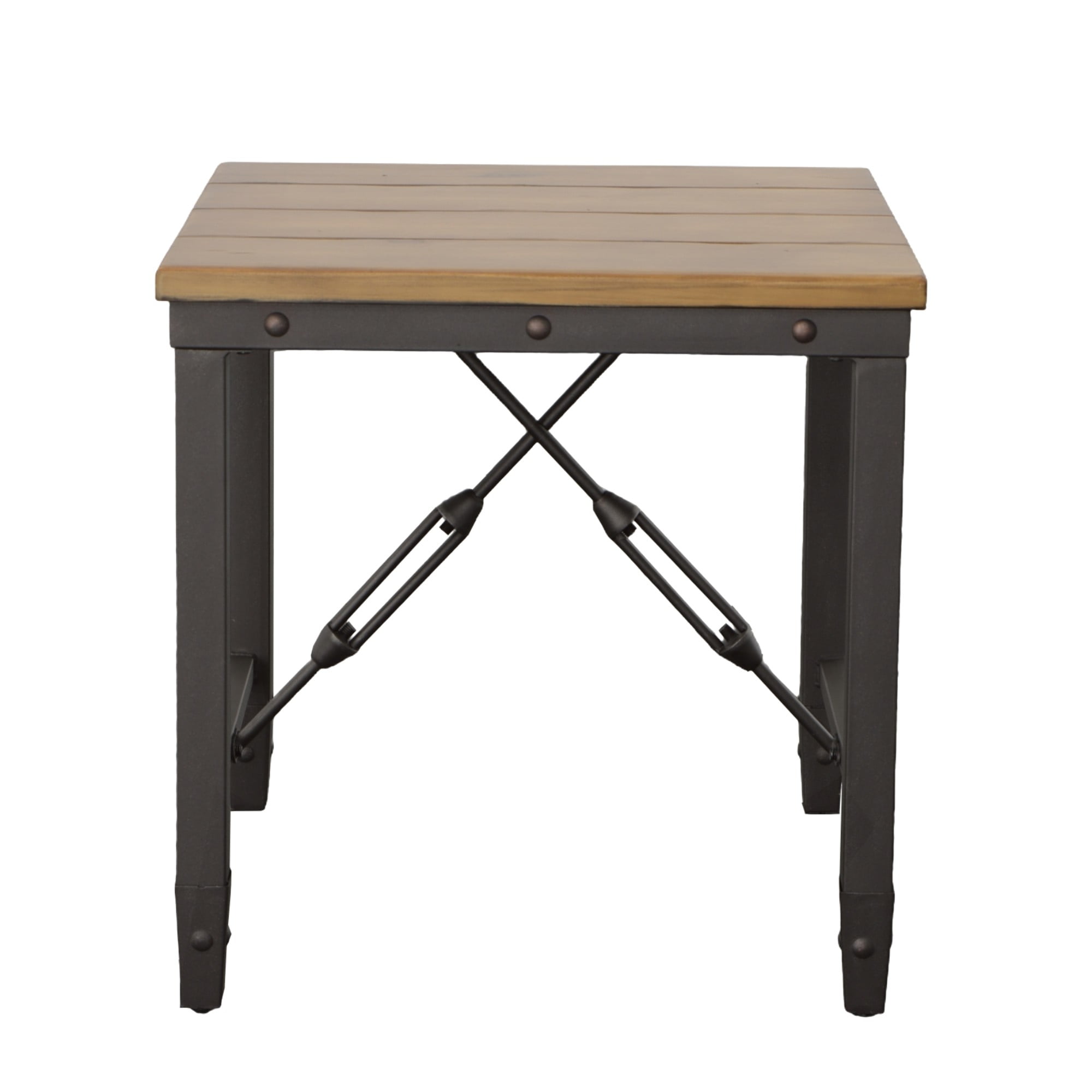 Steve Silver Ashford End Table, Antiqued Honey Brown - Walmart.com