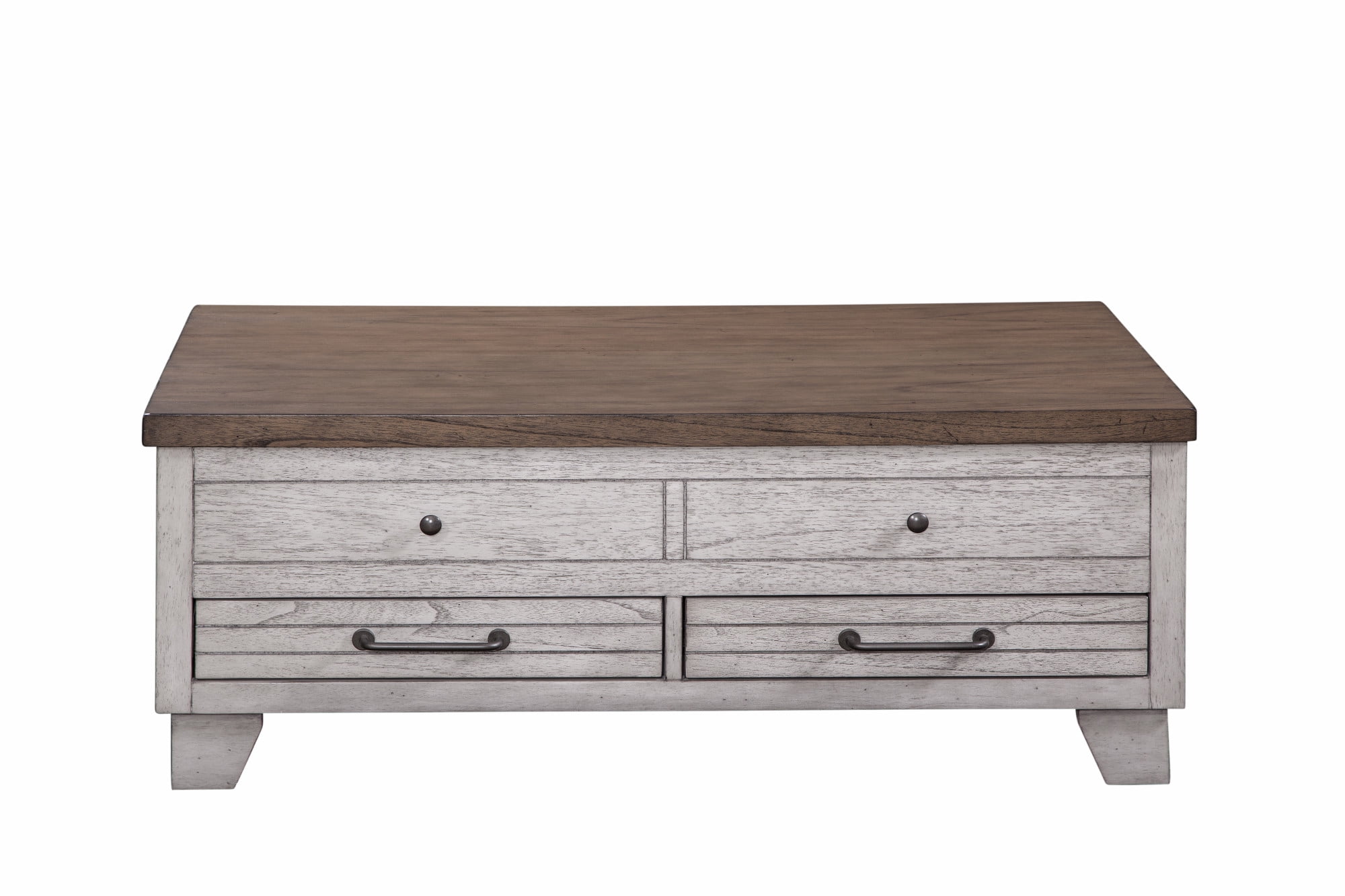Steve Silver Bear Creek Farmhouse 46" Wood Lift-Top Console Table ...