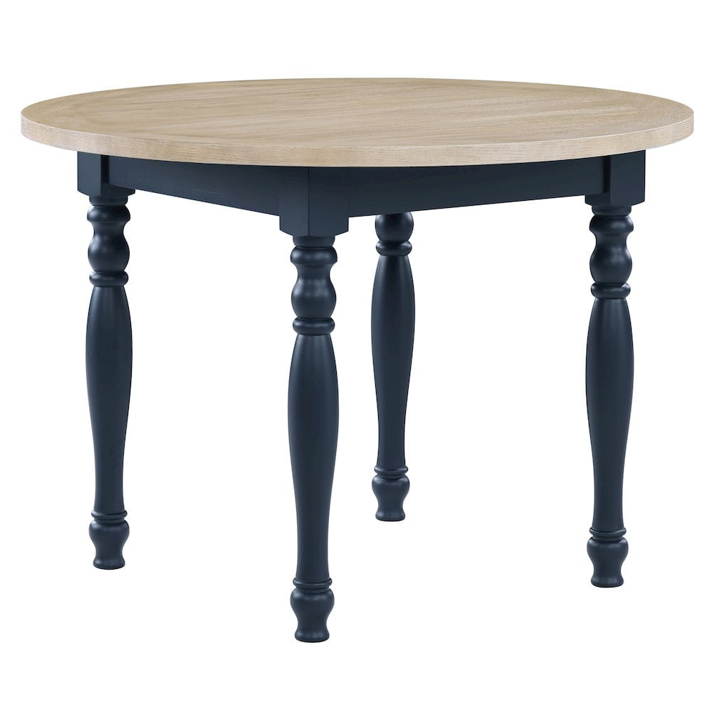 Steve Silver Darcy 5pc Dining Set Blue - Walmart.com