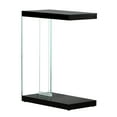 Steve Silver Elaina Indoor Acrylic Modern Rectangle C Shape 25" Height ...