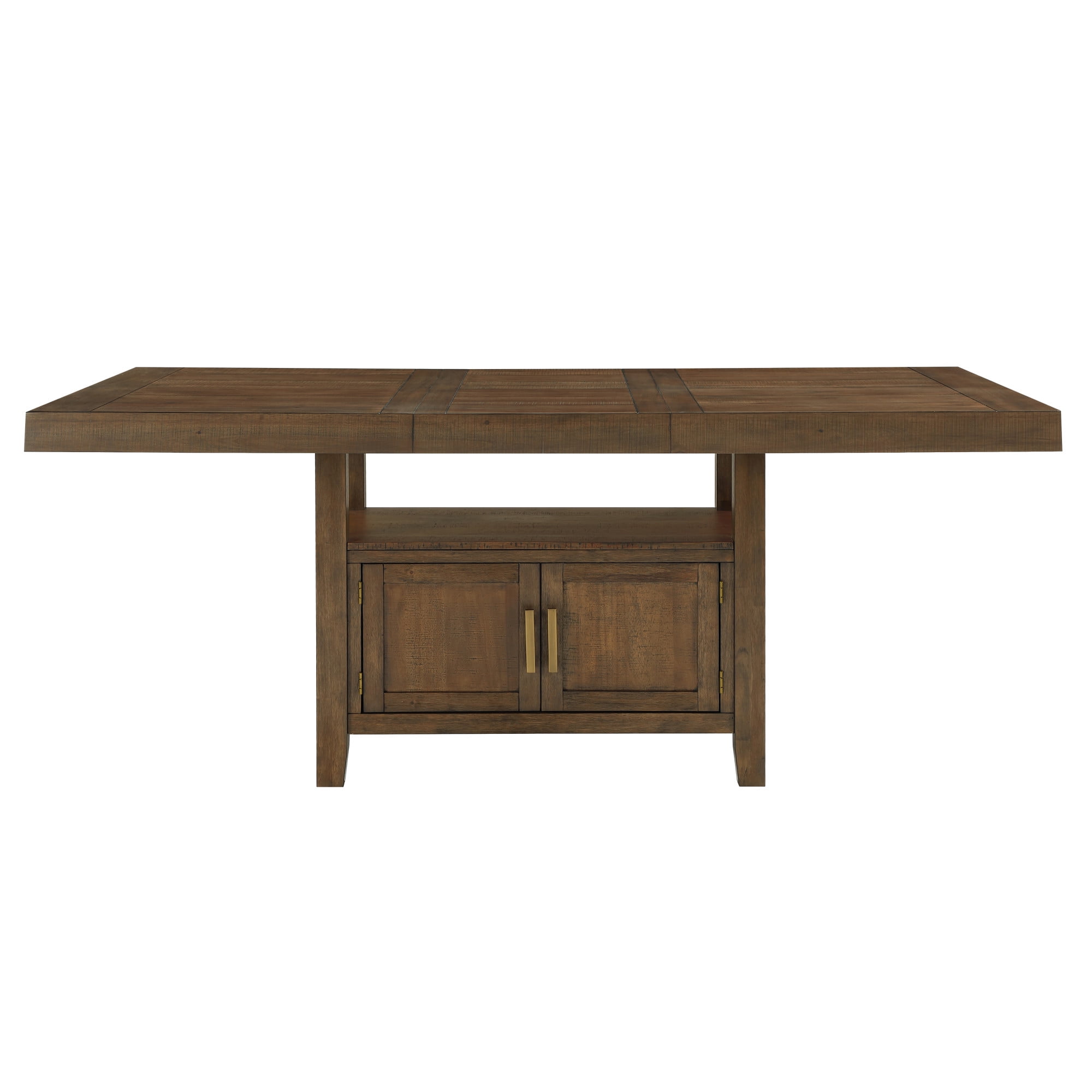 Steve Silver Garland Modern Counter Dining Table with 20-inch Leaf ...