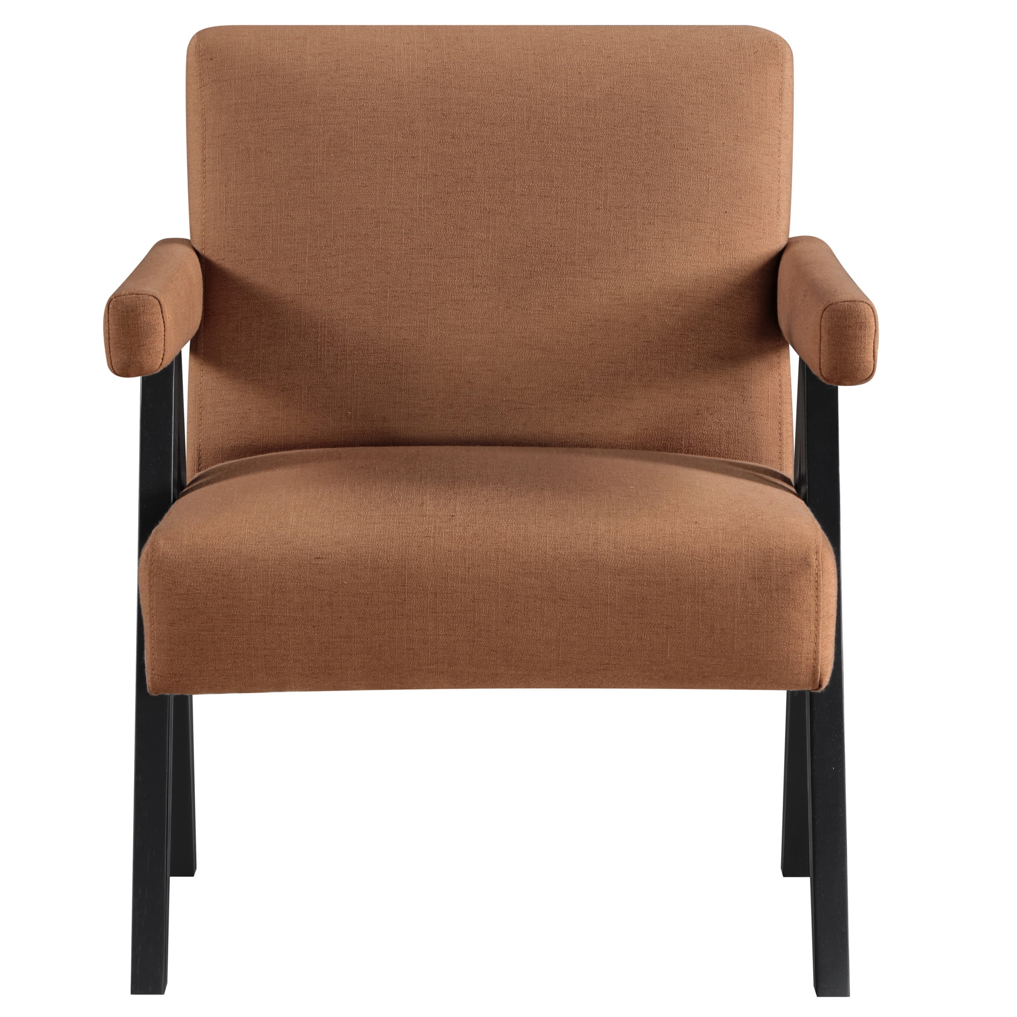 Steve Silver Helen Modern Upholstered Dining Arm Chair with Angular ...