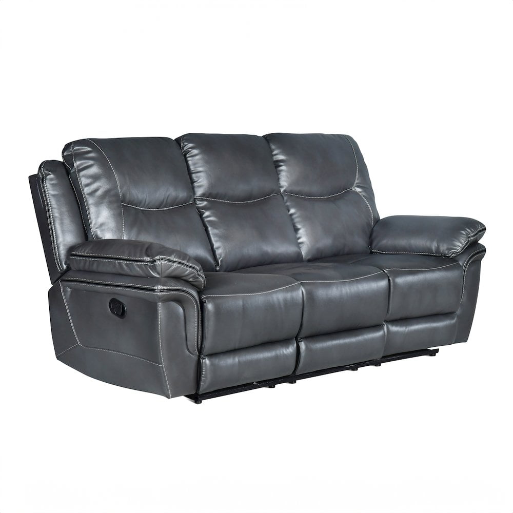 Steve Silver Isabella Grey Recliner Sofa