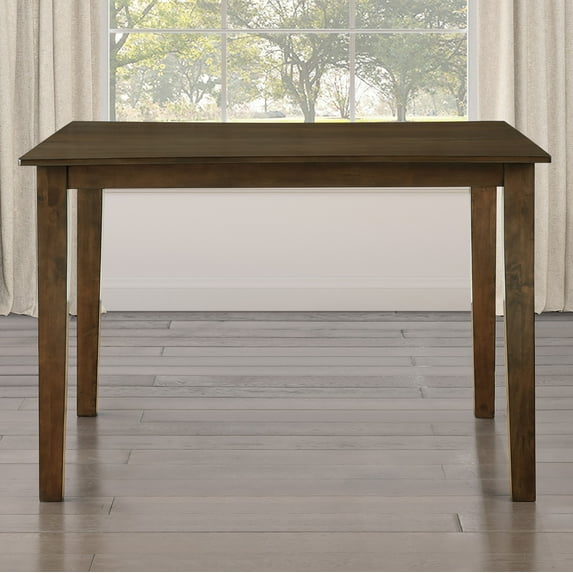Steve Silver Joplin Rectangle Expandable Walnut Counter Table - Walmart.com