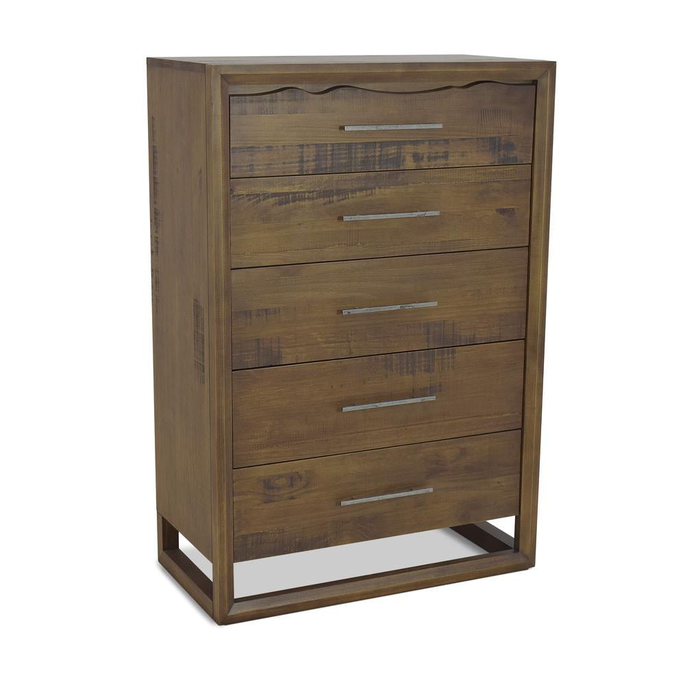 Steve Silver Lofton 5-drawer Mocha Brown Wood Chest - Walmart.com
