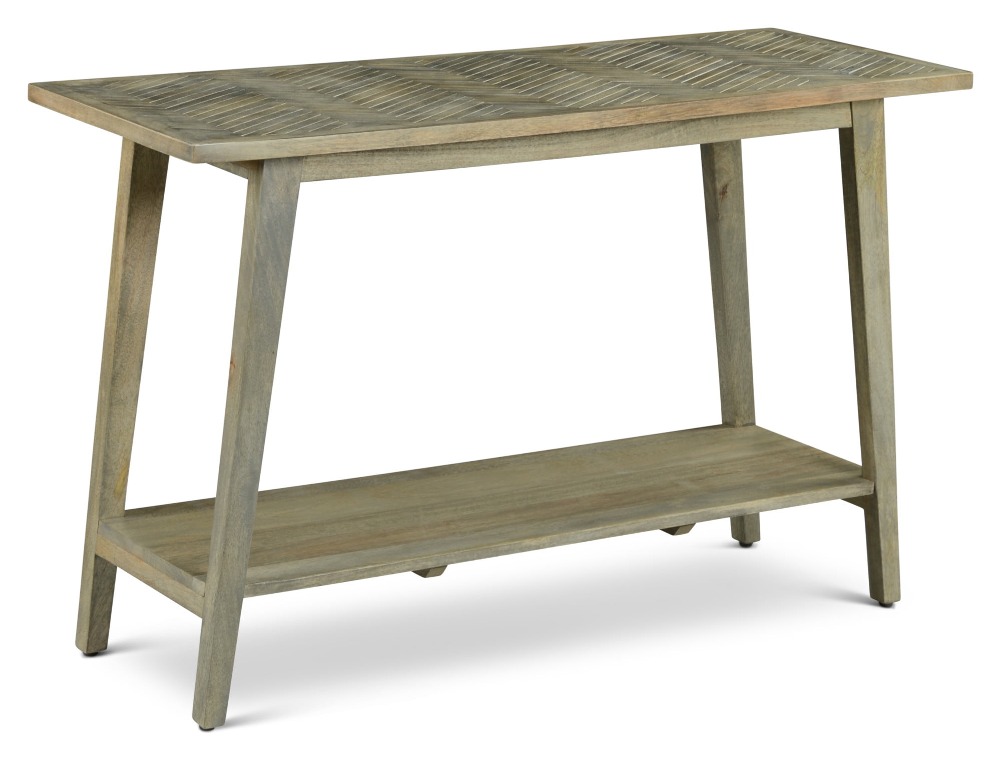 Steve Silver Milani Wood Rectangle Sofa Table, Natural - Walmart.com