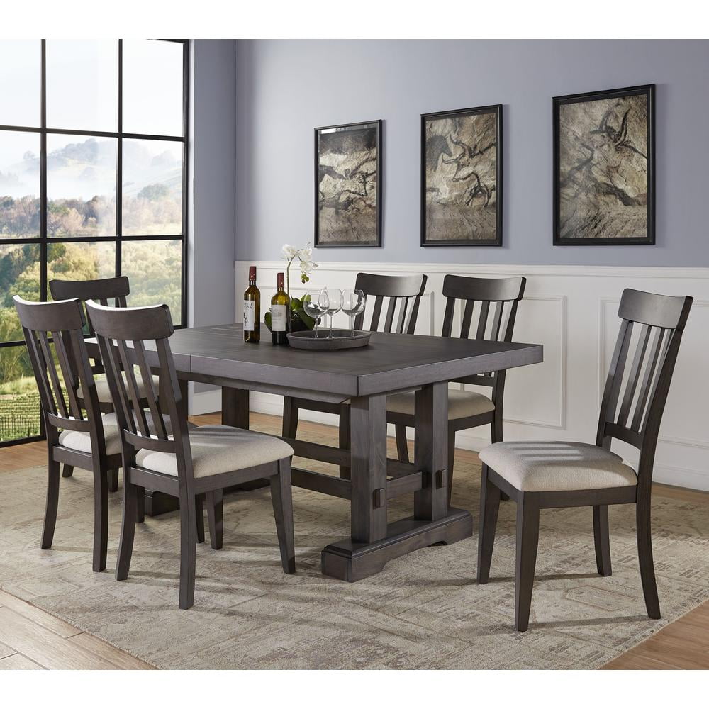 Steve Silver Napa 7 pc Dining Set - Walmart.com
