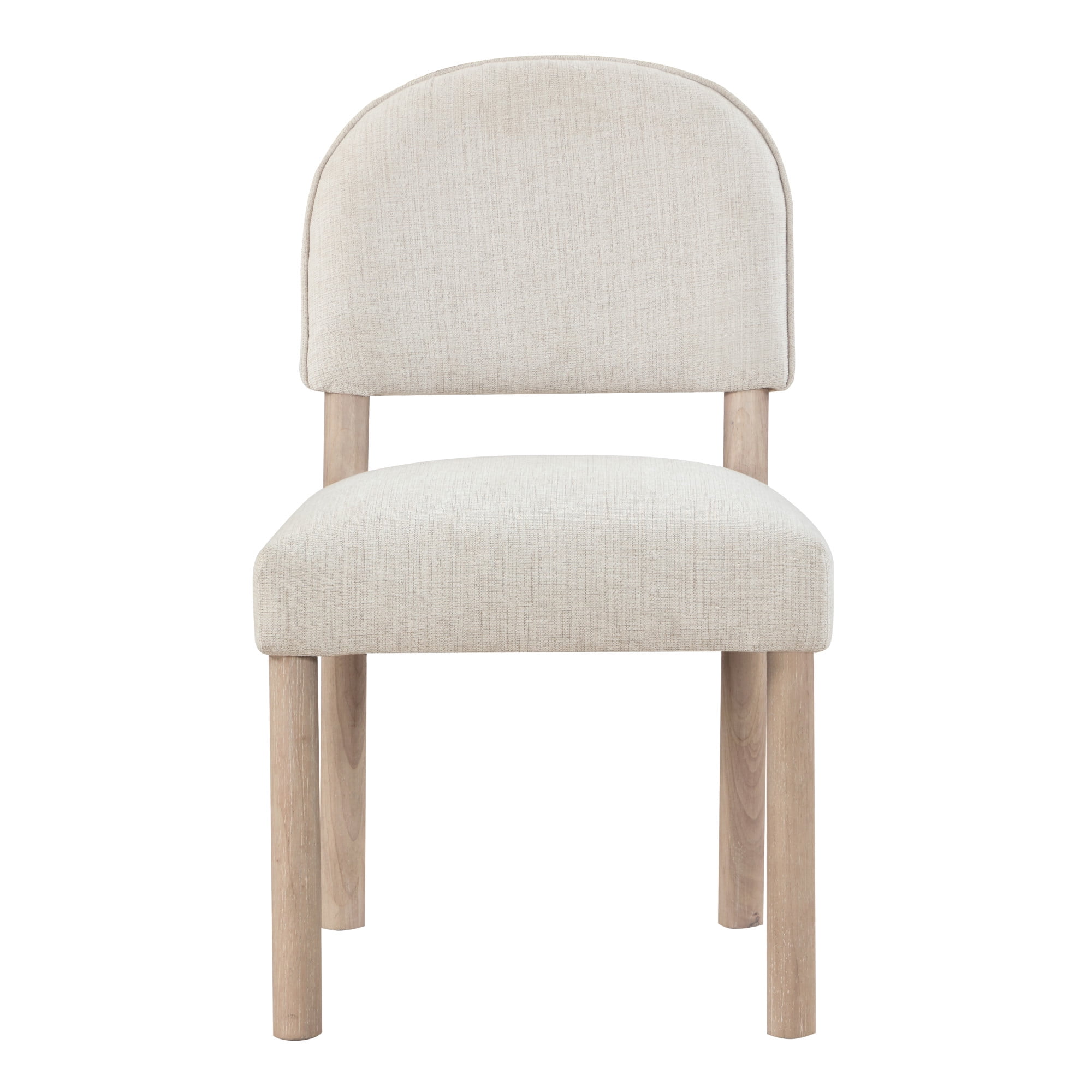 Steve Silver Gabby Polyester Upholstered Side Chair in Light Brown (Set ...