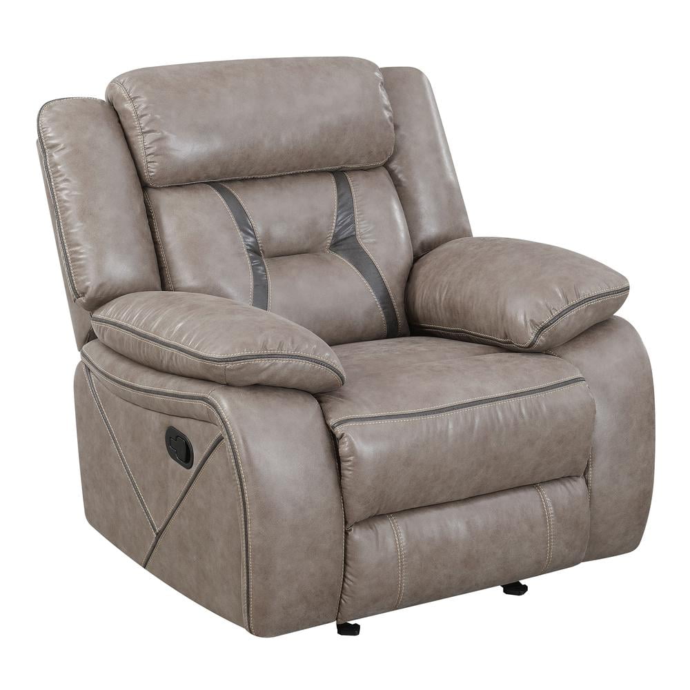 Steve Silver Tyson Glider Recliner, Taupe - Walmart.com