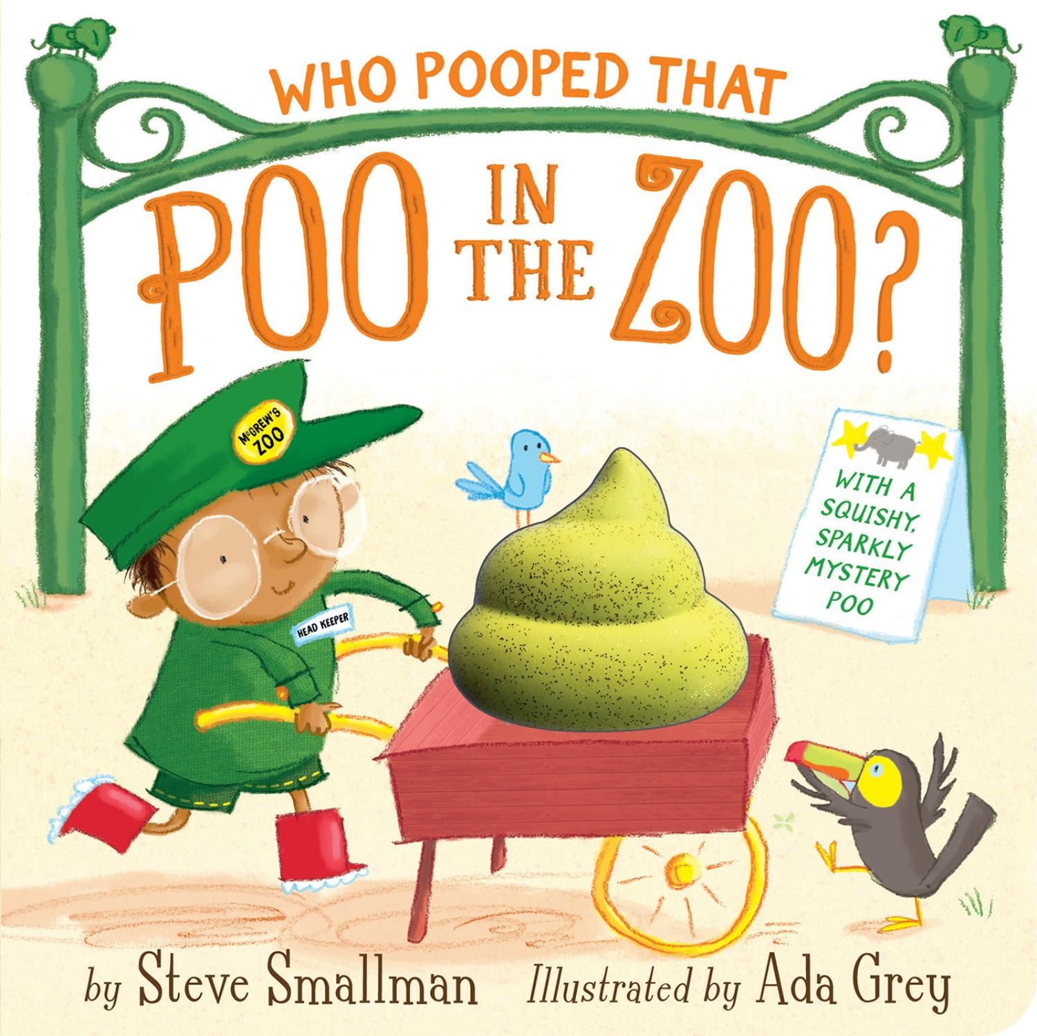 Who Pooped That Poo in the Zoo?: With a Squishy, Sparkly Mystery Poo ...