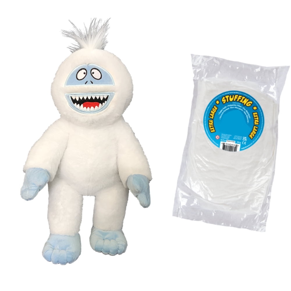 Steve The Snowbeast Plush Toy Skin, DIY 16" Toy Kits with Hand Stuffing ...