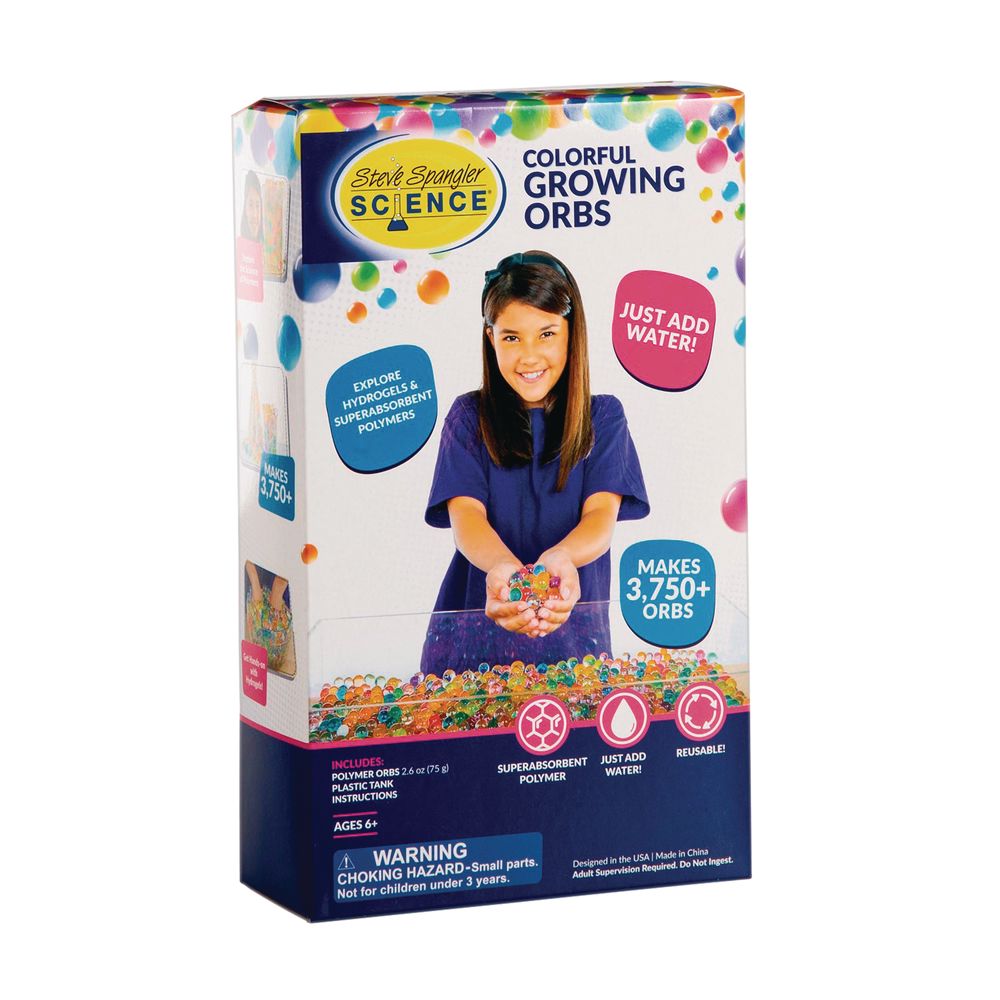 Steve Spangler Science Colorful Growing Orbs Starter Set - Walmart.com