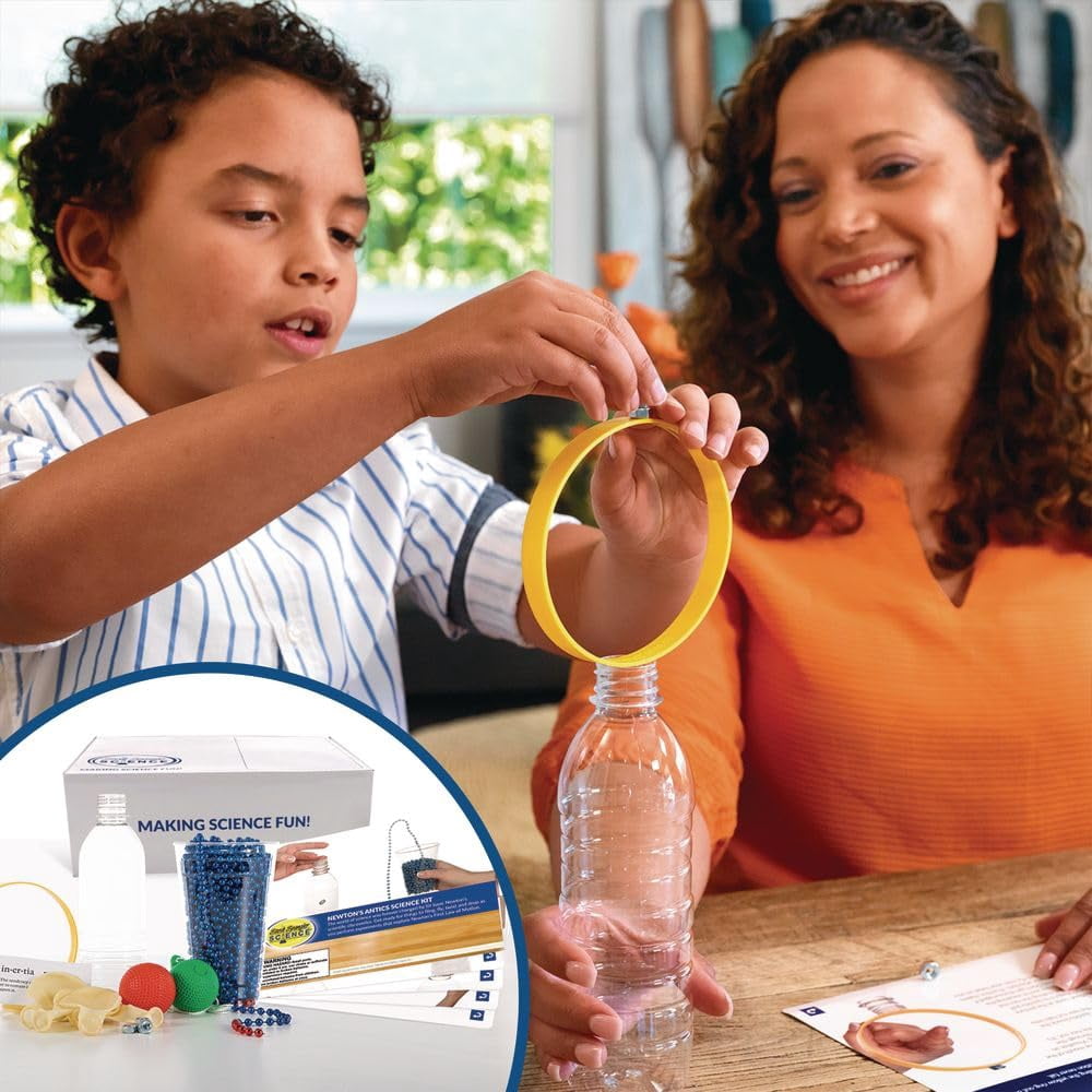 Steve Spangler Science STEM Kit: Newton's Antics Science Kit, Ages 8 ...