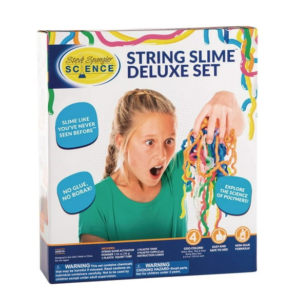 Steve Spangler Science String Slime Deluxe Set - Walmart.com