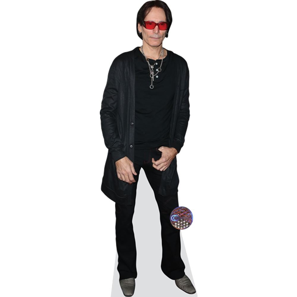 Steve Vai (Black Outfit) Lifesize Cardboard Cutout Standee - Walmart.com