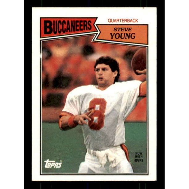 Steve Young Card 1987 Topps #384 - Walmart Business Supplies