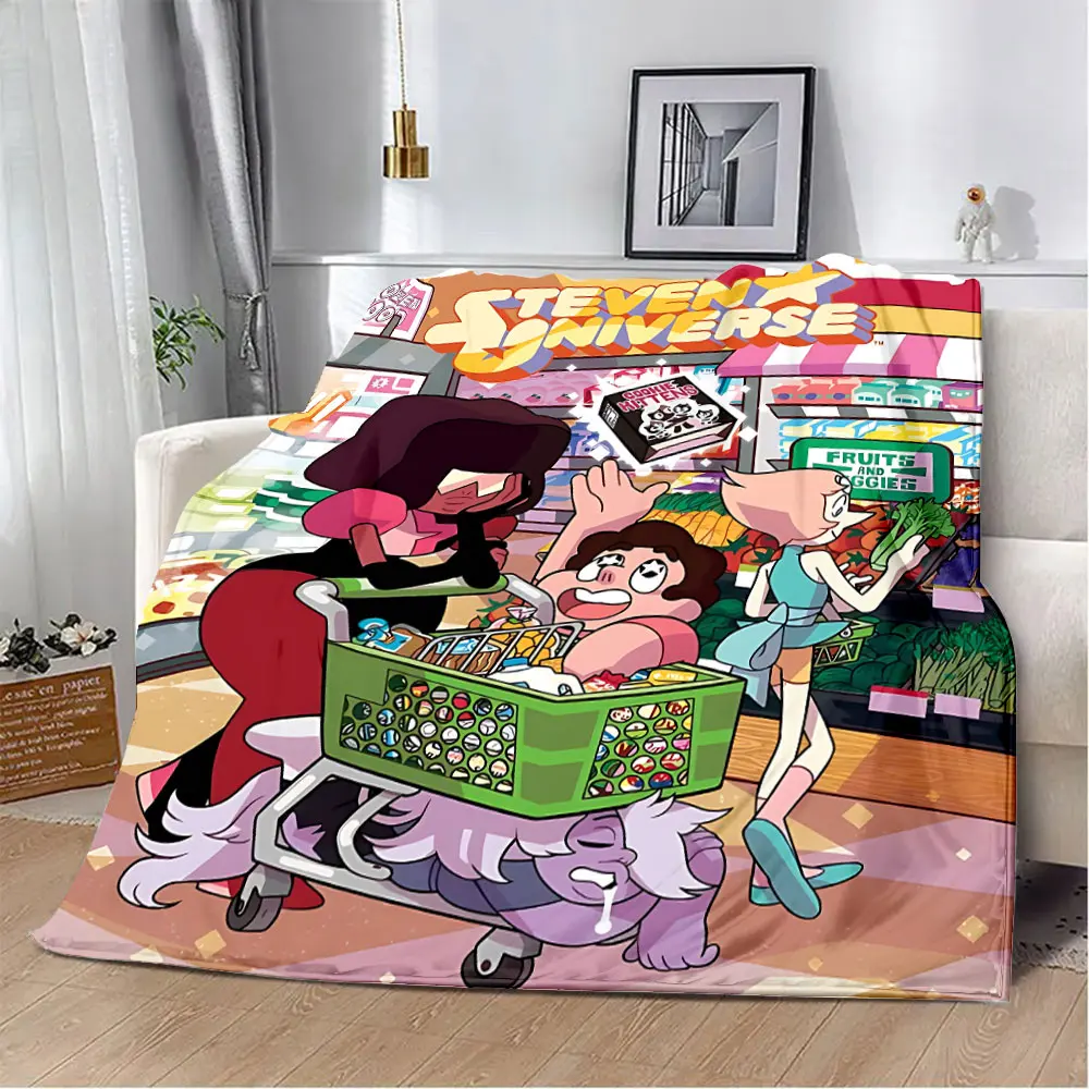Steven Anime Universe Blanket Throw Blankets Ultra Soft Flannel ...