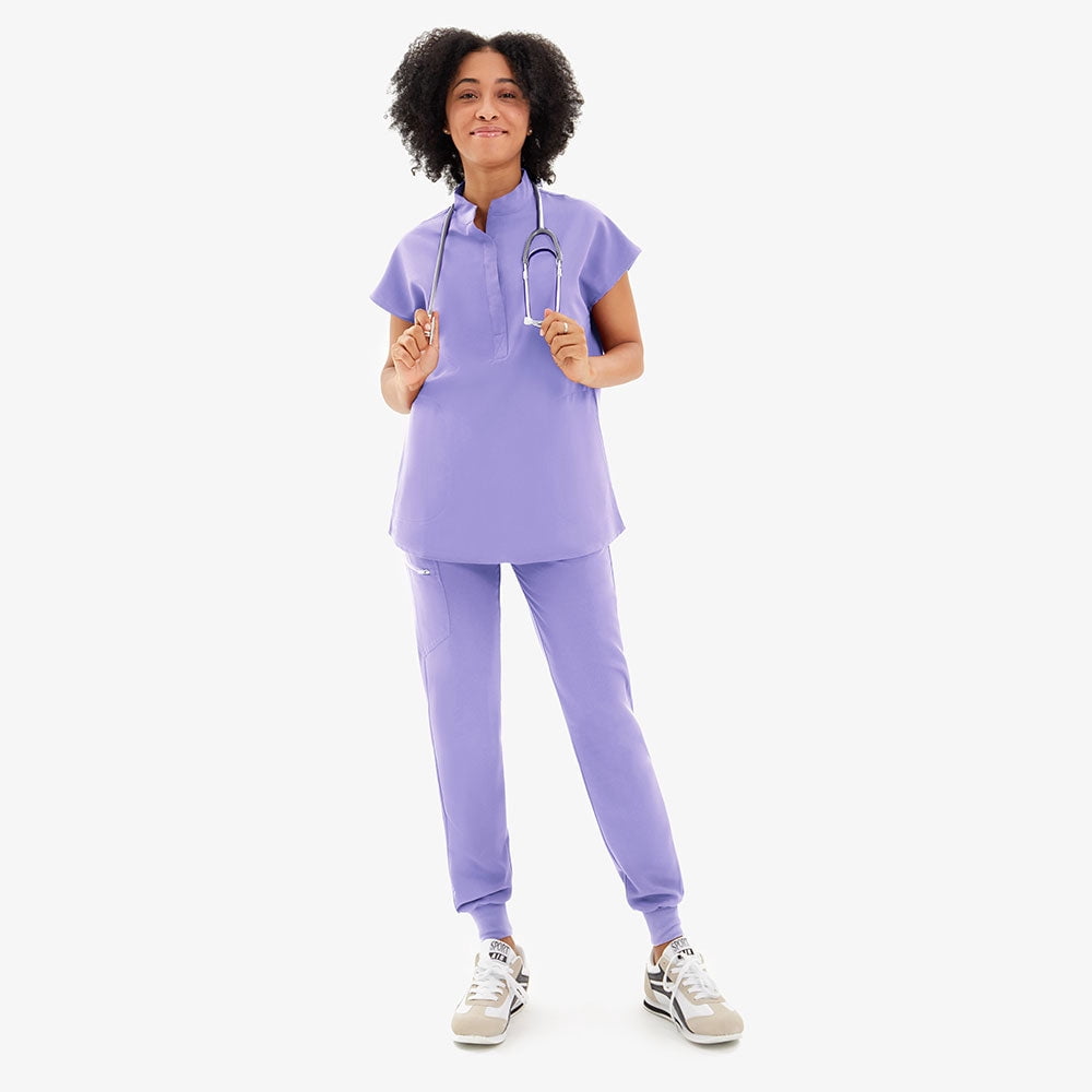 Steven & Mom Women Stretchy Nurse Uniform Scrub Jogger Pant - Walmart.com
