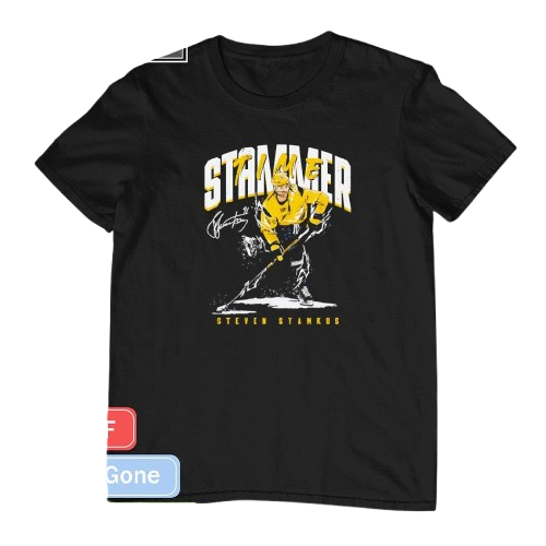 Steven Player Stamkos Nashville Stammer Time Hockey Signature Shirt ...