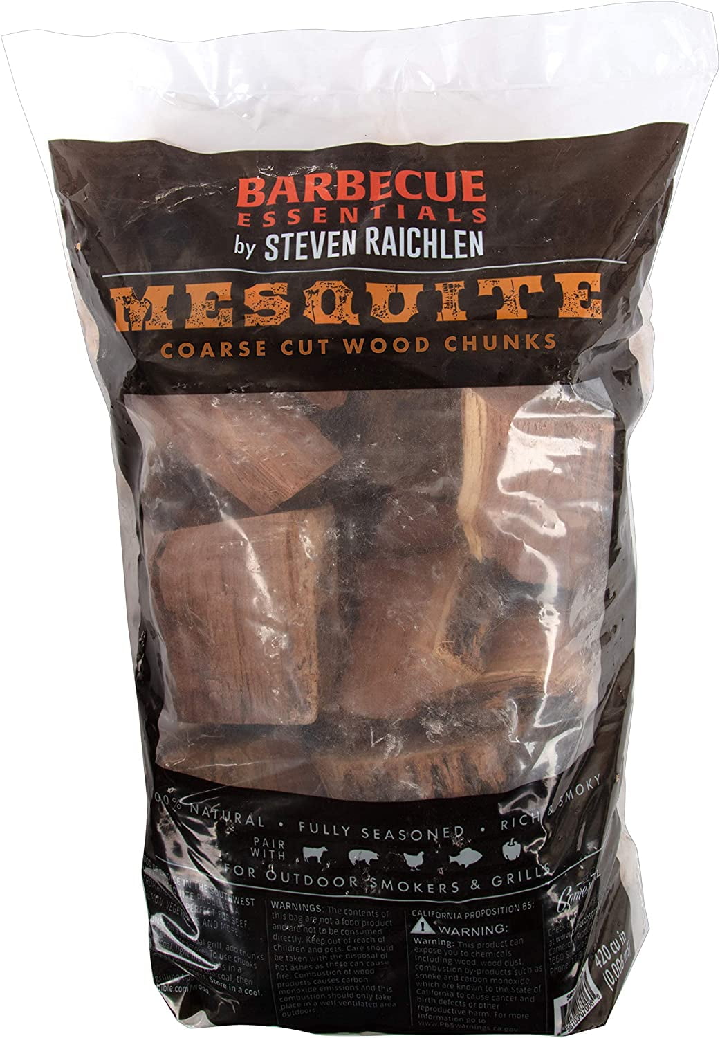 Steven Raichlen's Project Smoke Smoking Wood Chunks (Mesquite) - 5 ...