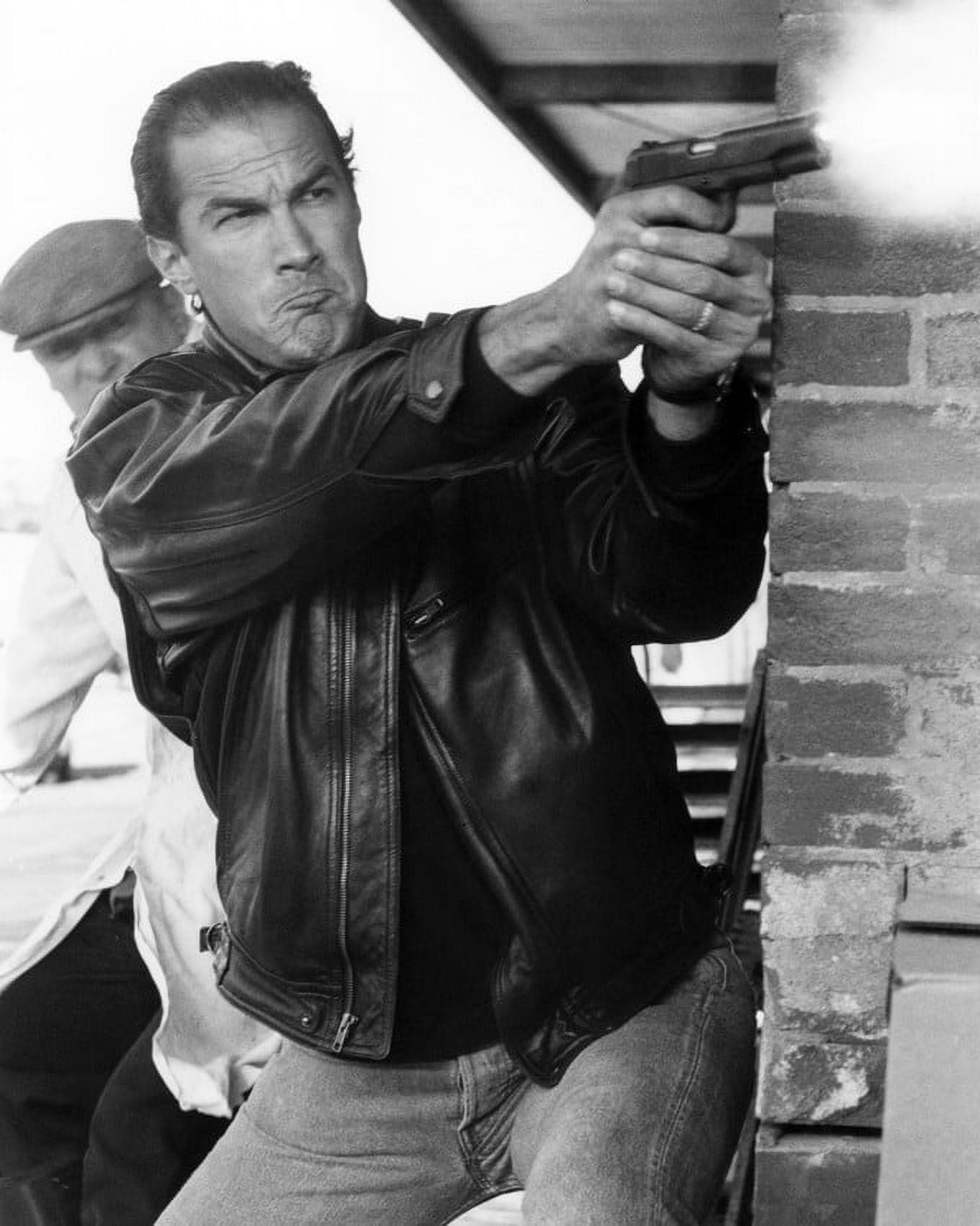 Steven Seagal 24X36 Classic Hollywood Poster Great Pose Firing Gun ...