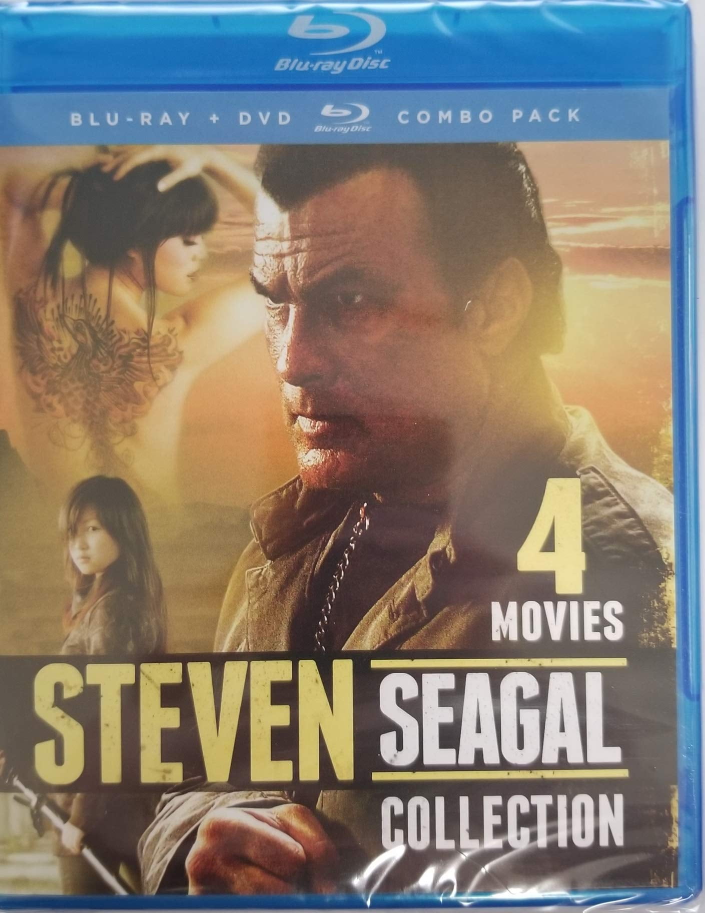 Steven Seagal Collection (Blu-ray + DVD) - Walmart.com