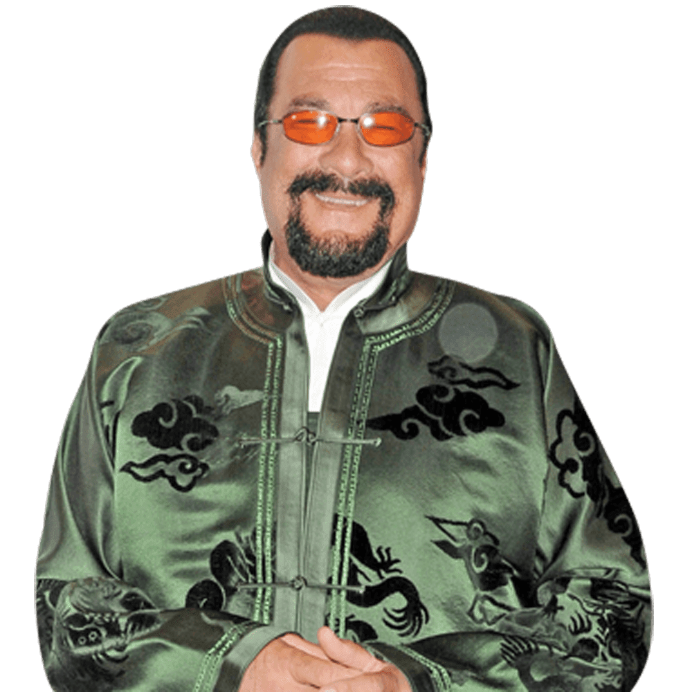 Steven Seagal (Green) Half Body Buddy Cutout - Walmart.com