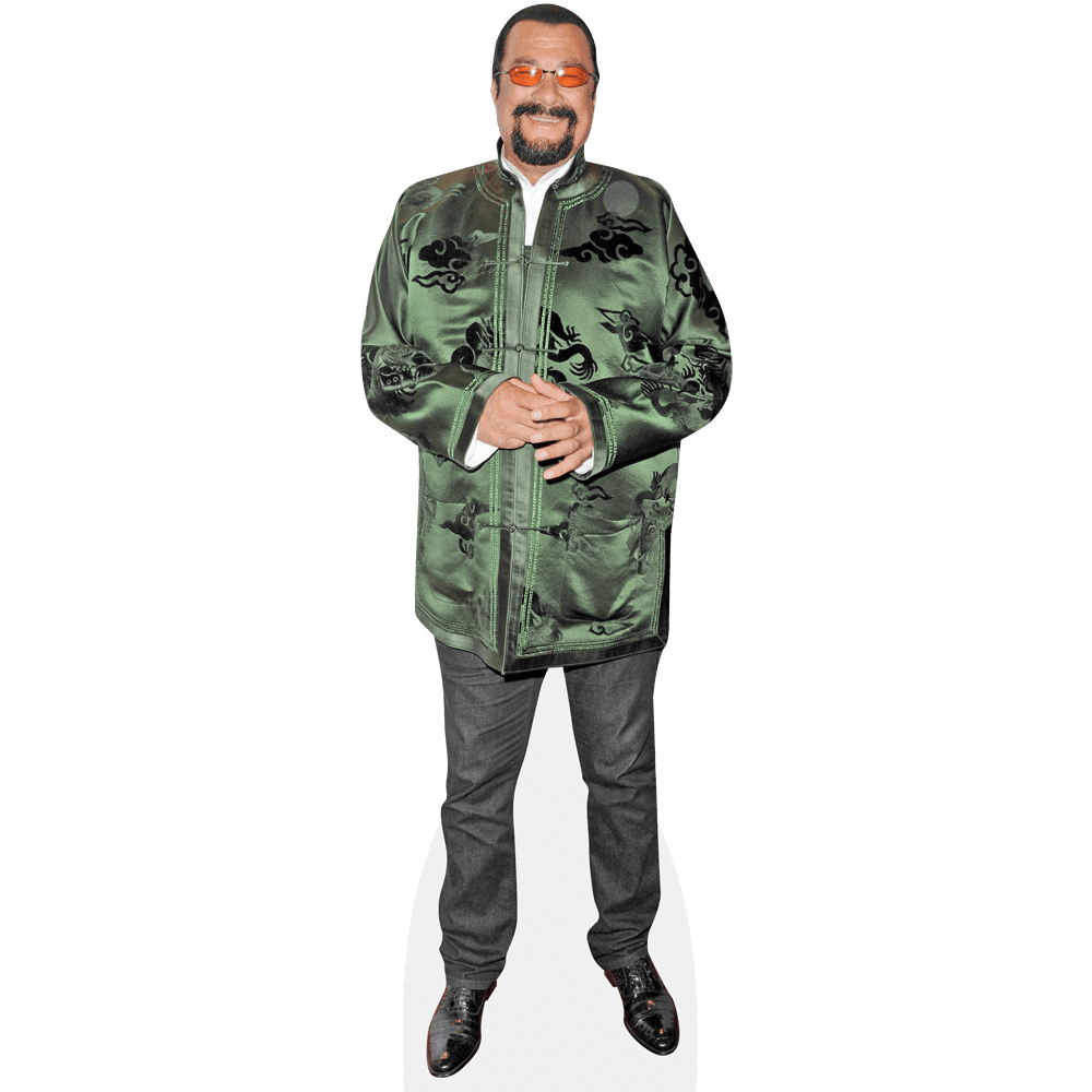 Steven Seagal (Green) Lifesize Cardboard Cutout Standee - Walmart.com